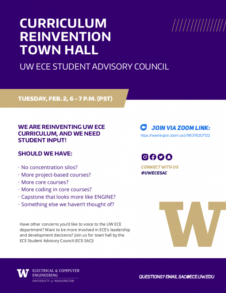 SAC Feb2021 Town Hall Flyer | ECE Advising Blog