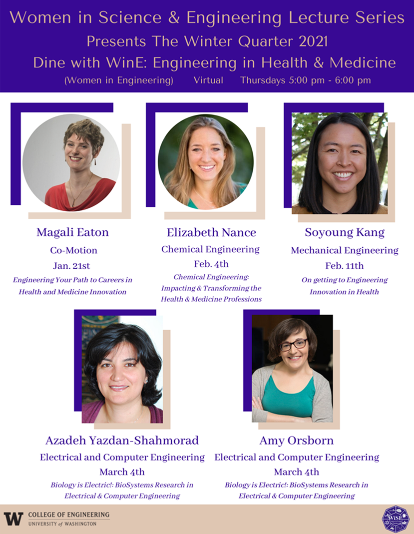 UW WiSE lecture: Chemical Engineering: Impacting & Transforming the ...