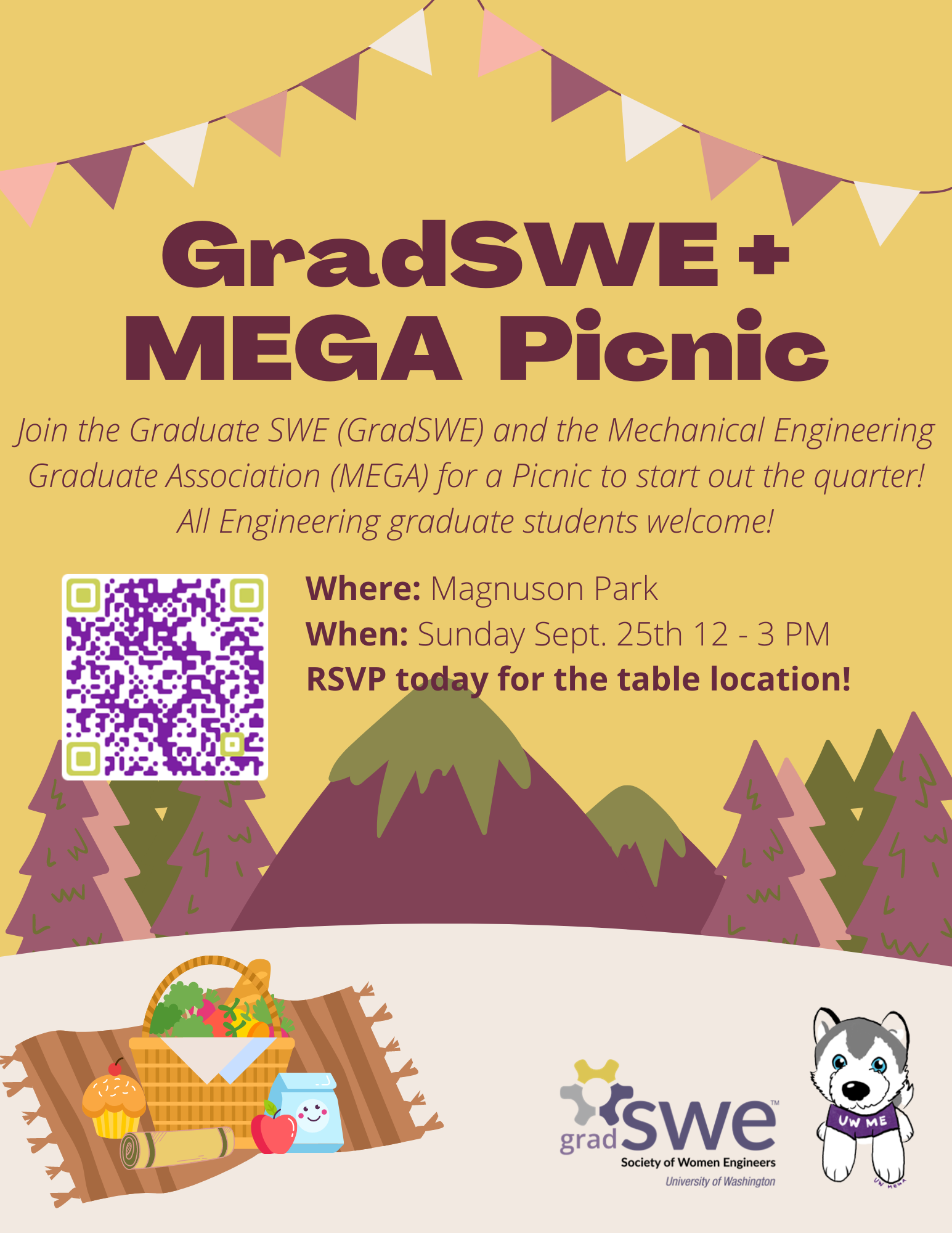 GradSWE MEGA: Picnic – 9/25, 12:00 p.m. | ECE Advising Blog
