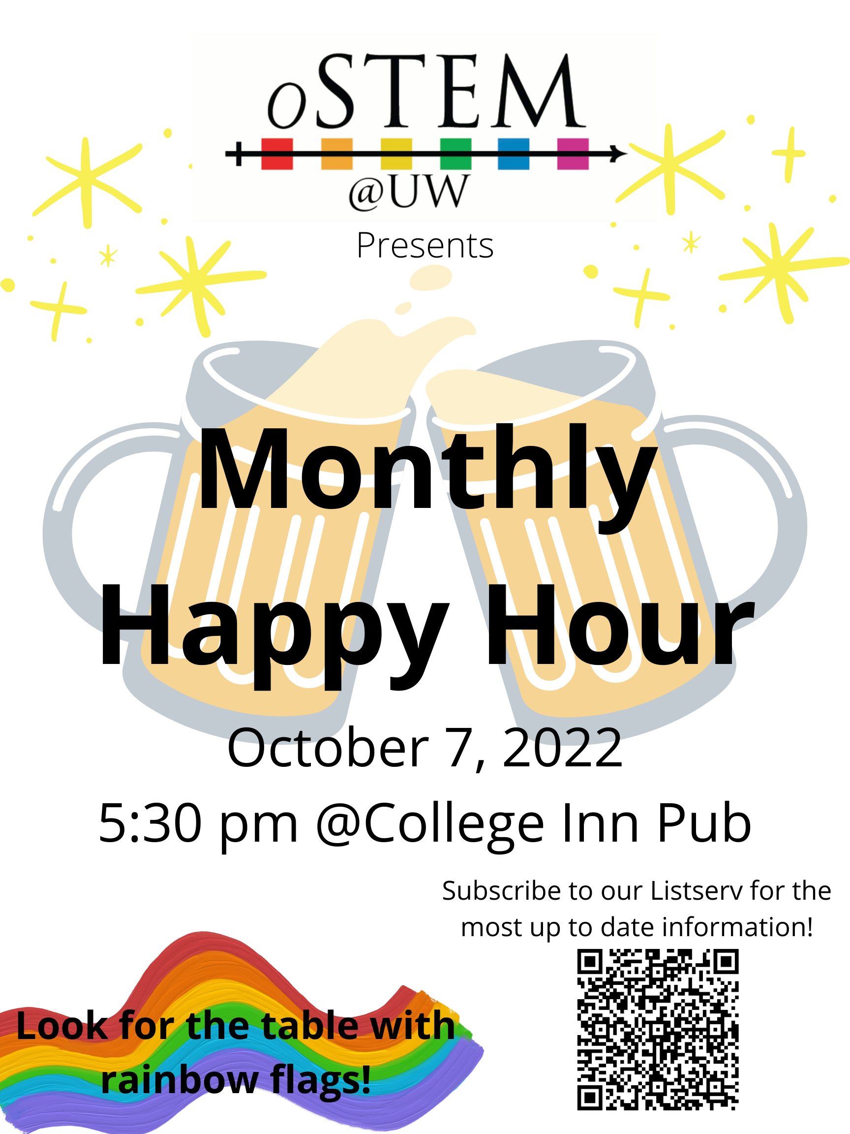 oSTEM: Happy Hour – 10/7, 5:30 p.m. | ECE Advising Blog
