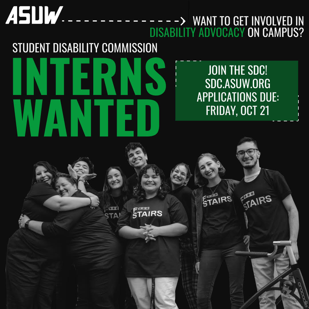 Student Disability Commission Internships Now Open! – apply by 10/21 ...