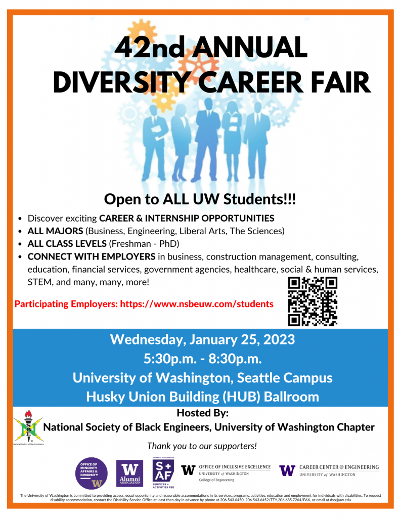 42nd Annual Diversity Career Fair – 1/25, 5:30 p.m. | ECE Advising Blog