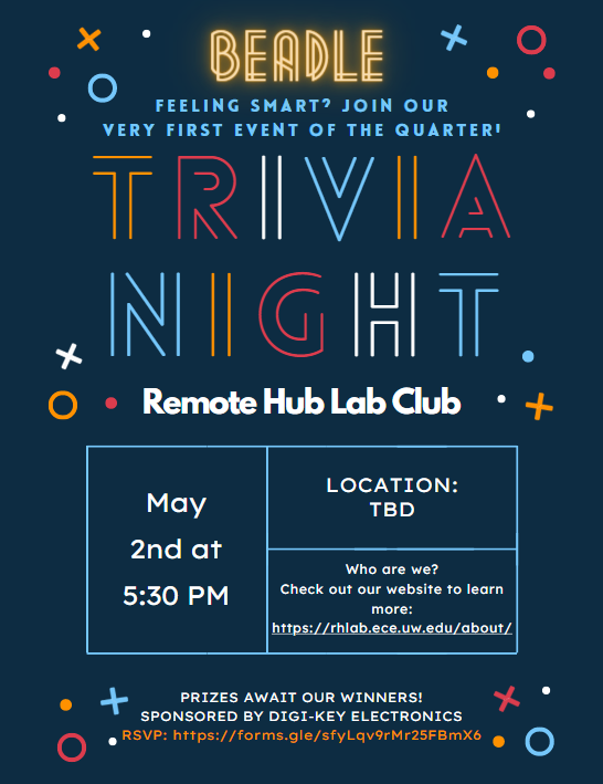 Remote Hub Lab Club: Trivia Night – 5/02, 5:30 p.m. | ECE Advising Blog