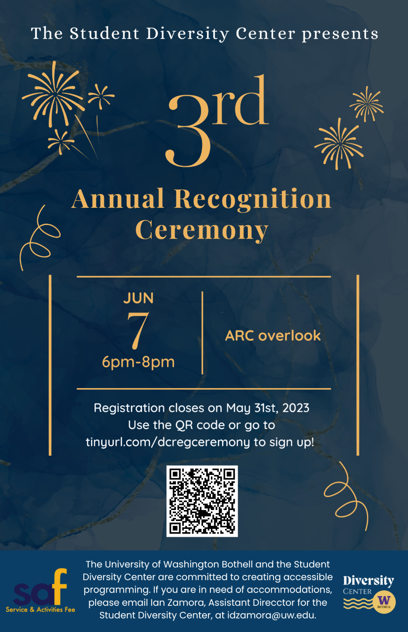 Diversity Center: Recognition Ceremony – 6/7, register by 5/31 | ECE Advising Blog