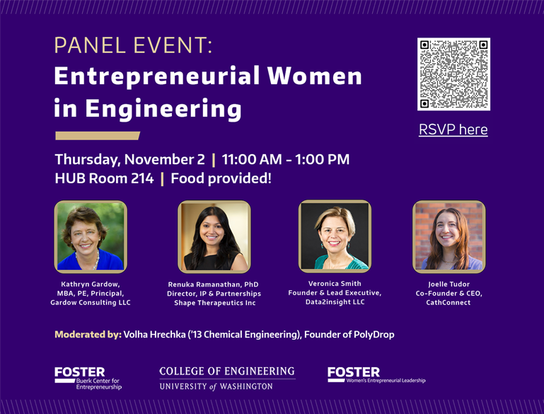 We Lead: Entrepreneurial Women in Engineering – 11/2 11:00 a.m. | ECE Advising Blog