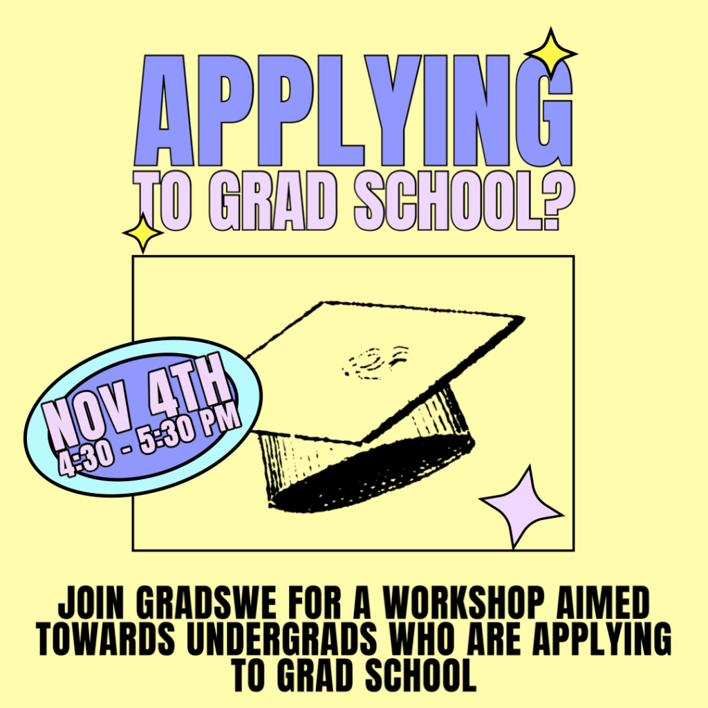 GradSWE UW: Applying to grad school workshop: Need Grad Student ...
