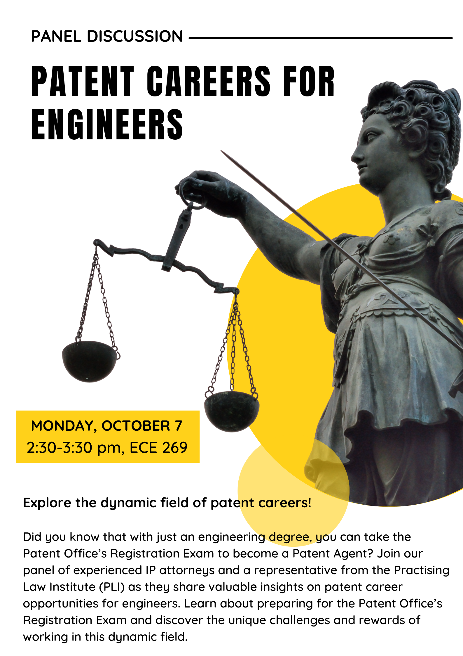 IPP: Panel Discussion on Patent Careers for Engineers – 10/7, 2:30 p.m. | ECE Advising Blog