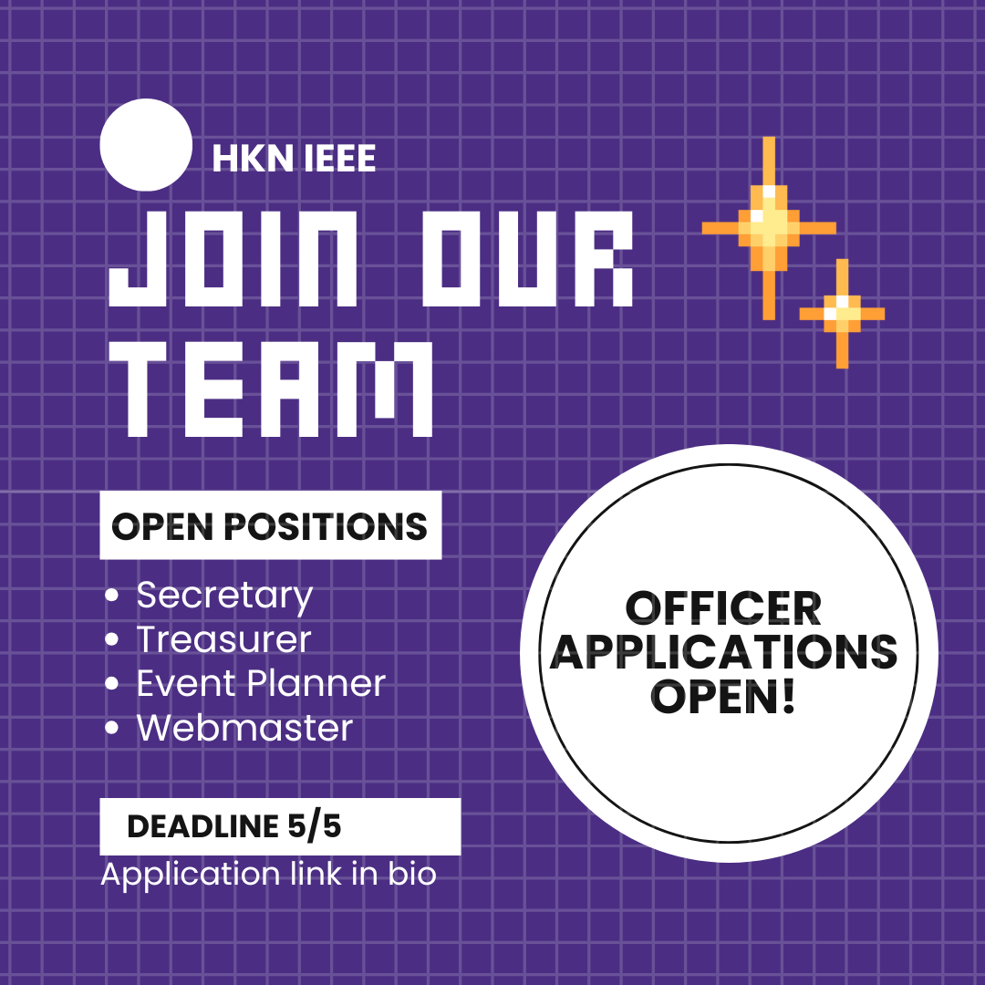 UW IEEE/HKN: IEEE Officer Applications – due 5/5! | ECE Advising Blog
